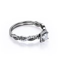 JeenMata Halo Setting - 0.35 TCW Princess Cut Diamond - Semi Pave ... JeenMata Halo Setting - 0.35 TCW Princess Cut Diamond - Semi Pave ...