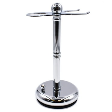 Shaving Brush and Safety Razor Stand by Shave Classic, Stainless Steel ...