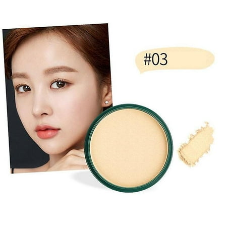 3Pressed Face Powder Longwearing Finishing Powder Oil Control Natural ...