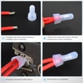 Nilight 300PCS CE2 Closed End Crimp Terminal 16-14 Gauge Nylon ...