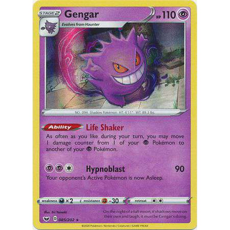 Shiny Gengar Card