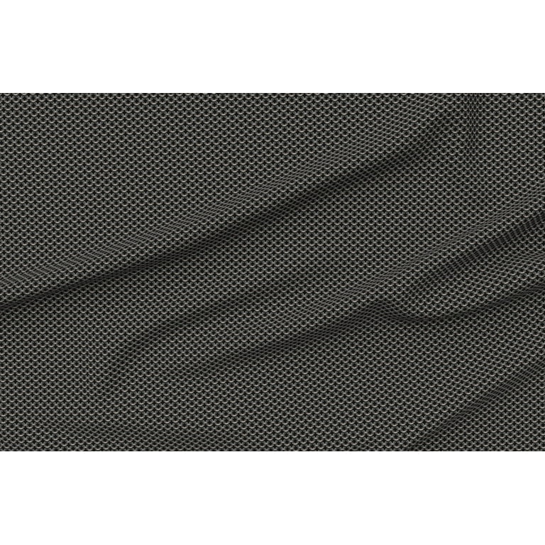 Black Mesh Fabric Swatch