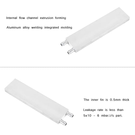 Aluminum Alloy Heat Sink Cooling Liquid Heat Sink Block Cooling Cooler ...