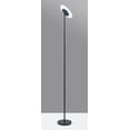 Simplee Adesso Brand RGB Black Floor Lamp, 6 Different Automatic Color ...