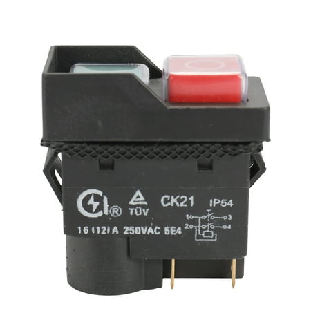 250V Universal CK21B/250V Safety Switch Emergency Stop Safe Cut Off ...