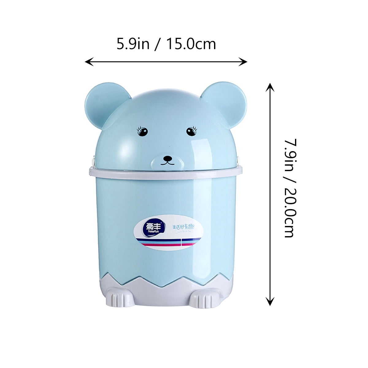 Cartoon Garbage Can