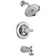 Delta Leland Bath and Shower Trim Kit with Monitor Technology ...