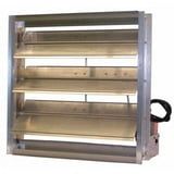 Dayton Motorized Hat Channel Damper,100-240V 5NKK7 - Walmart.com