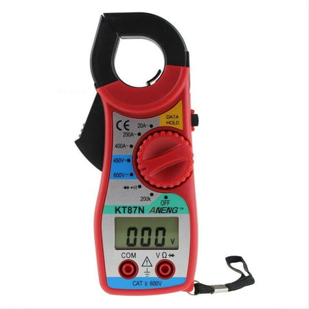 Digital Clamp Meter Multimeter Clamp Meter Tester DC/AC Lab for Voltage ...