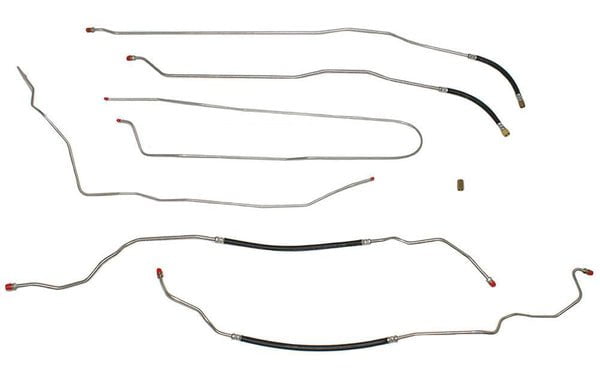 JEGS 13648 Complete Fuel Line Kit 1996-2000 Chevy Trucks Regular Cab ...