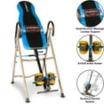 EXERPEUTIC 275SL Heat and Massage Therapy Inversion Table with NO PINCH ...
