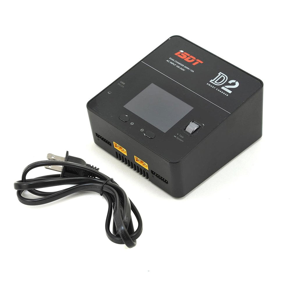 ISDT D2 200W 24A AC 100-240V Dual Channel Output Smart Battery Balance ...