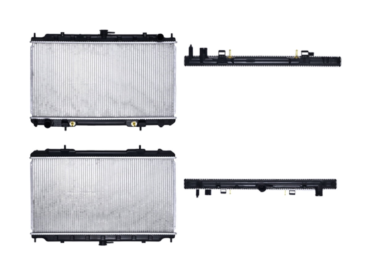 1 Radiador De Agua Sentra 2000 A 2001 Nissan L4 2.0L Soldado Sentra L4 ...