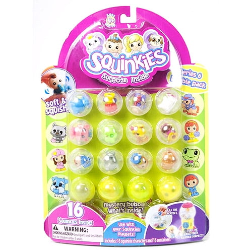 Squinkies Series 6 Bubble Pack - Walmart.com - Walmart.com