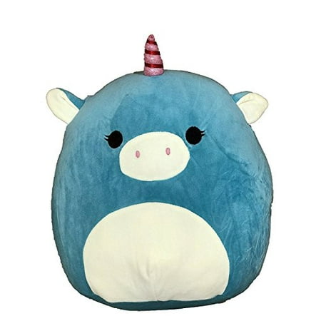 Kellytoy Squishmallow 16 Ace The Turquoise Unicorn Super Soft Plush Toy ...