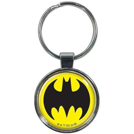 Ata-Boy DC Comics Batman Bat Signal 1.5 Fob Keychain for Keys, Backpack ...