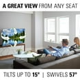 Sanus Advanced Full Motion TV Mount, Solid Steel Frame for 42"-90 ...