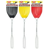 Enoz Fly Swatter, Wire Handled Plastic Fly Swatter, Assorted Colors, 2 ...