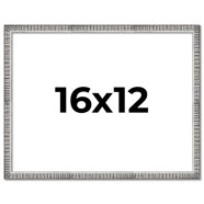 14x17 Frame Black Solid Wood Picture Frame | 0.75 Inch Moulding Width ...