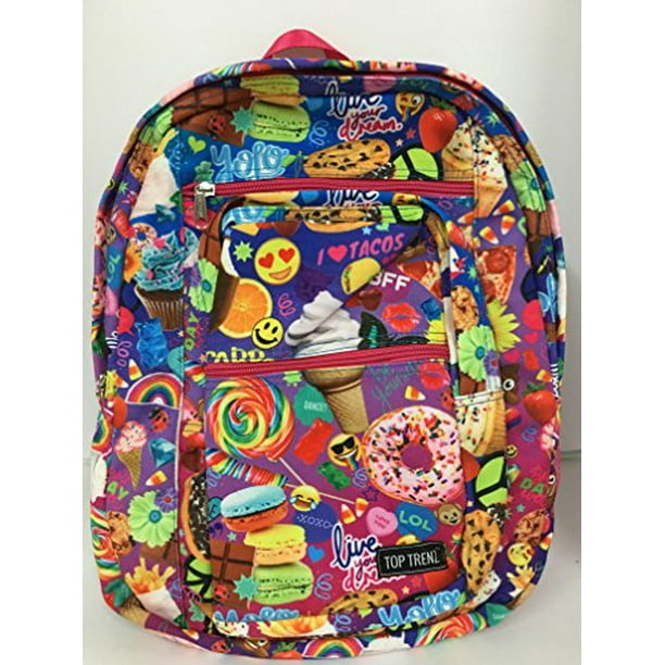 Top Trenz Tasty Print Scented Backpack - Walmart.com - Walmart.com