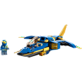 LEGO NINJAGO Jay’s Lightning Jet EVO 71784, Ninja Airplane Building Kit ...