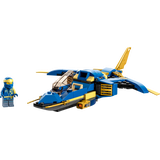 LEGO NINJAGO Jay’s Lightning Jet EVO 71784, Ninja Airplane Building Kit ...