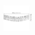 10 Feet Foil Fringe Garland Metallic Tinsel Banner Wall Hanging Drapes ...