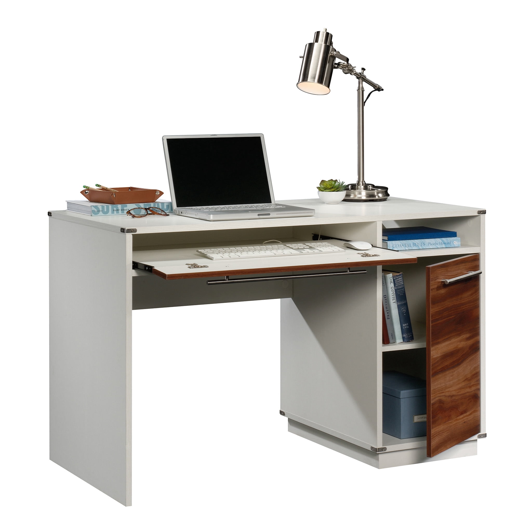 Escritorio de Oficina MADIK con 2 Cajones de Almacenamiento 121 X 60 cm ...