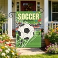 1pc 2D Graphic Soccer Goal Match Garden Flag|Outdoor Garden Decoration ...