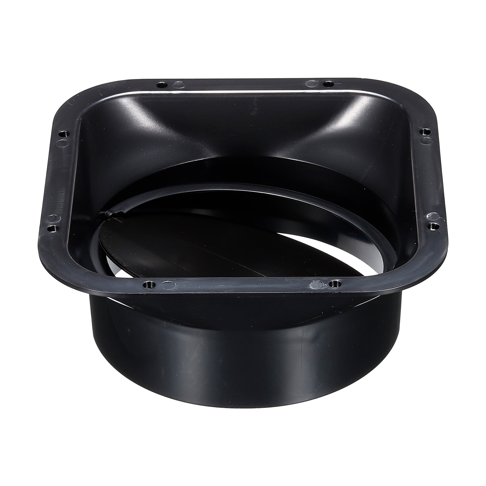 Uxcell 6 Inch ABS Square Duct Connector Flange Air Ventilation Duct ...