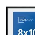 Mainstays Black 10x13 Floating Frame for 8x10 Photos Wall or Tabletop ...