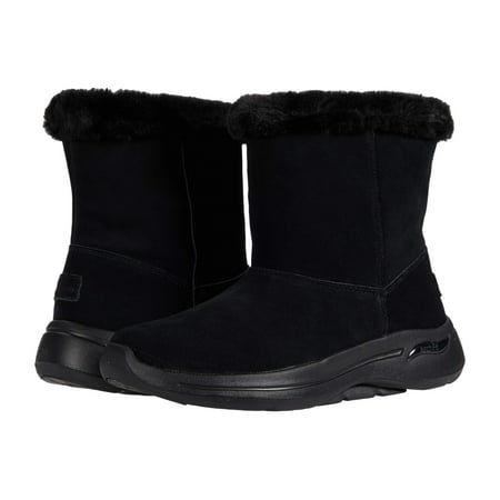 Skechers Performance Go Walk Arch Fit - 144402 Black 8 B (M) | Walmart ...