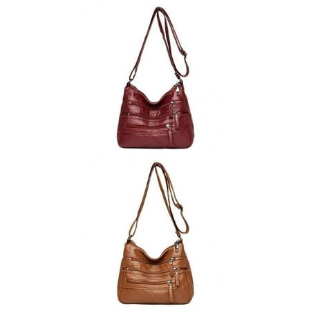 2Pcs Ladies Cross Body Bag Large Over Shoulder Hand Strap | Walmart Canada