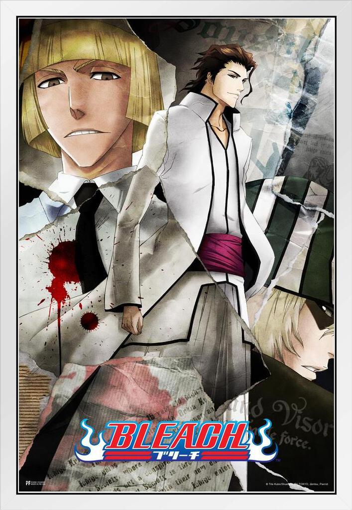 Bleach Poster Anime Merch Manga Shinji Coyote Merchandise Series Comic ...