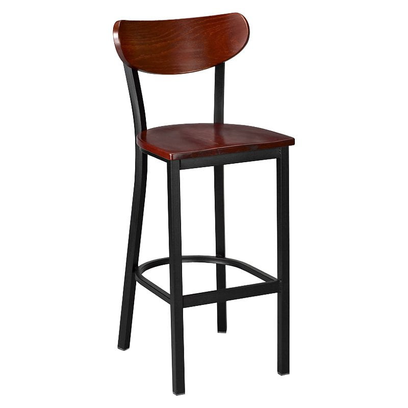 Regal Dixon 26 in. Metal with Wood Seat Counter Stool - Walmart.com