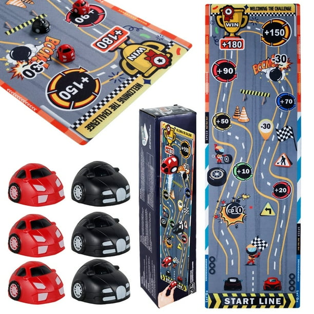 able Top Car Game Toy Kit Fun Interactive Board Games with Mat and Cars ...