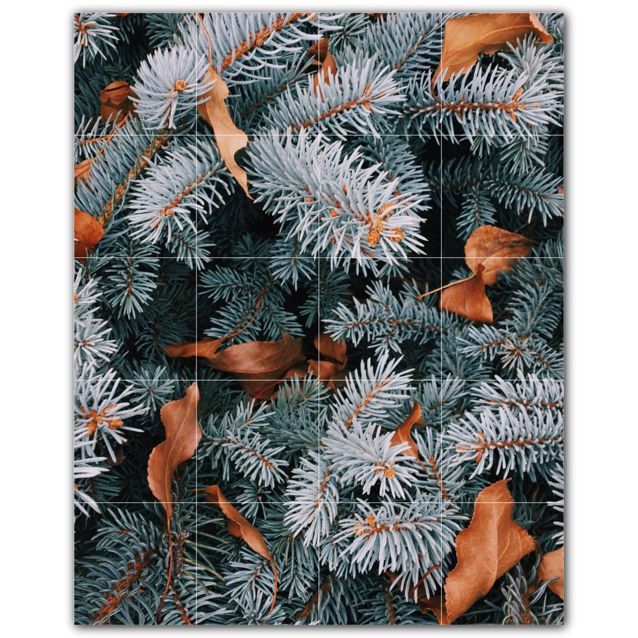 Picture-Tiles.com: Winter Ceramic Tile Wall Mural WAL501220-45M. 24"W x ...