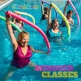 Gomind Floating Pool Noodles Foam Tube 2-Pack, Thick Hollow Noodles for ...