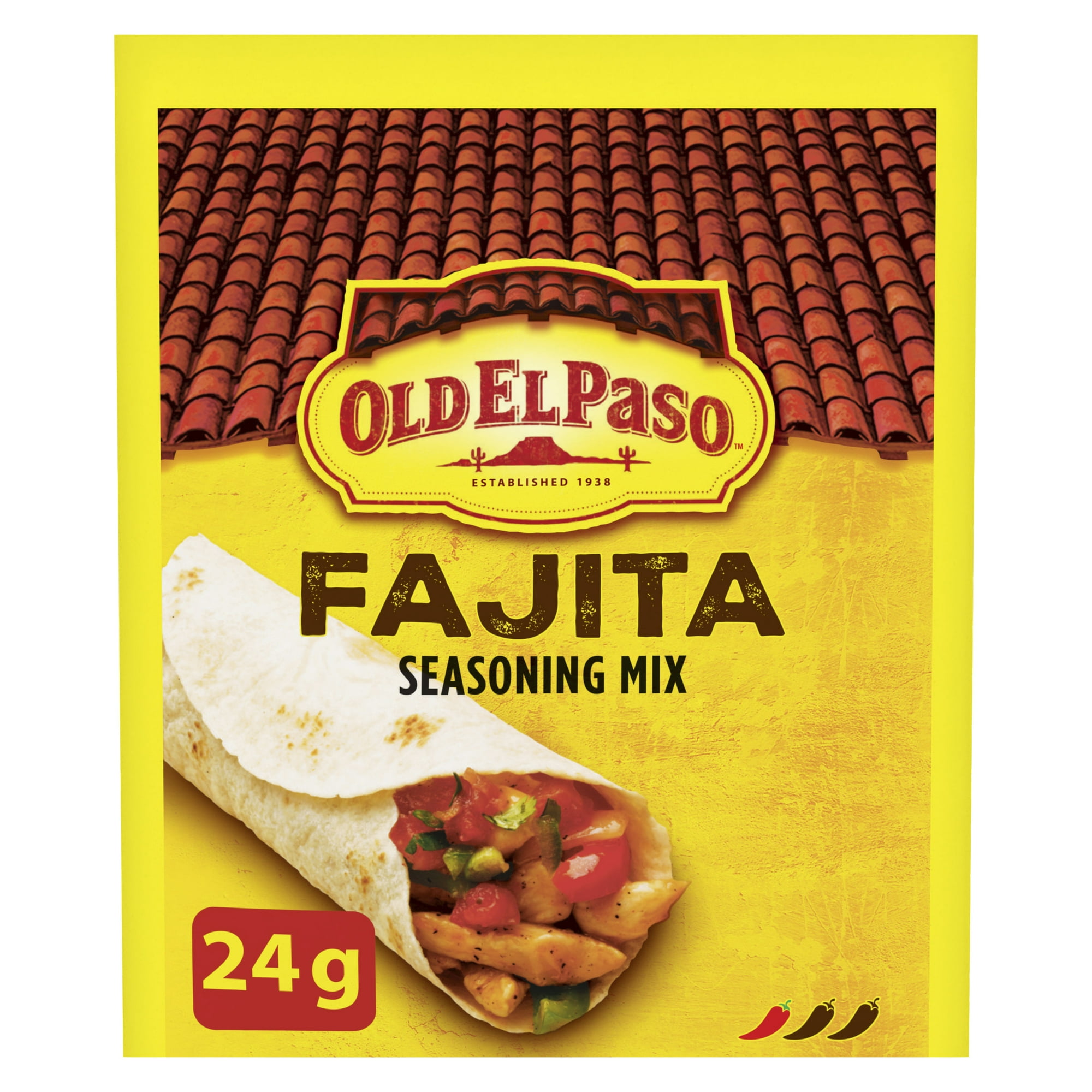 Click here for Old El Paso Fajita Seasoning Mix 24 G prices