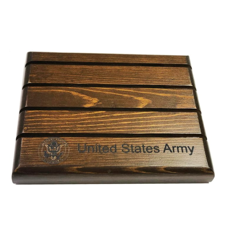 Wooden Coin Display Cases