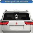 E-7 Sergeant First Class Rank Sticker Decal Die Cut - Self Adhesive Vinyl - Weatherproof - Made ...