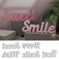 5Pcs Letter Shaped Plaster Silicone Molds Blessing Words Resin Silicone ...