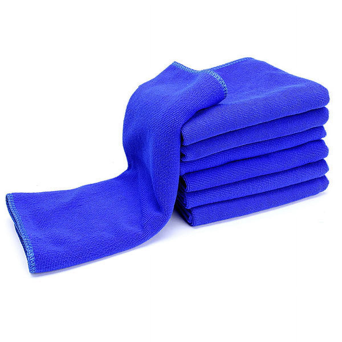 Toalla de lavado de autos toalla de limpieza con cera 40 * 40 (azul ...