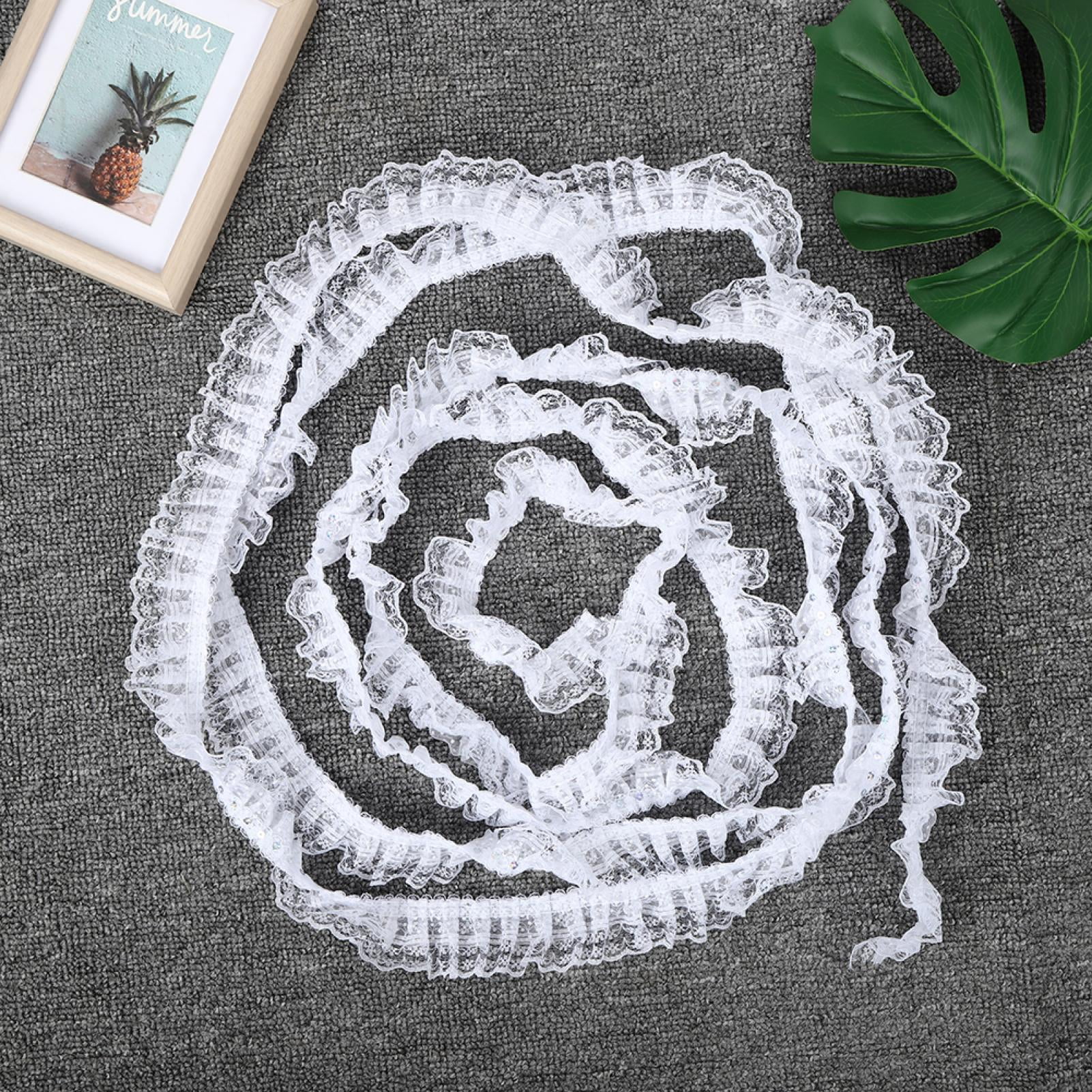 Click here for Zaqw 5 Yards Embroidered Lace Trim  Lace Trim Mesh... prices