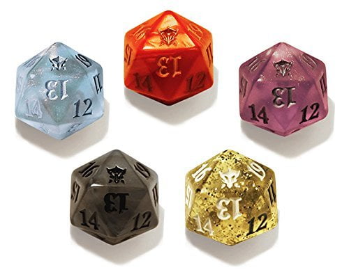 Magic the Gathering MTG Dragons of Tarkir Spin Down Dice Set of 5 ...