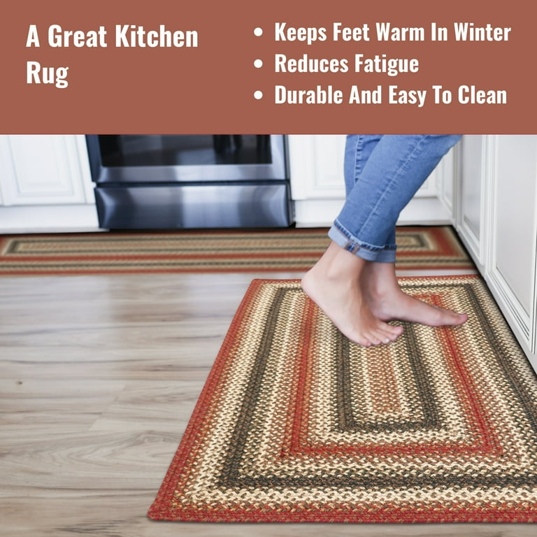 Country Braided Kitchen Rugs | Bryont Blog