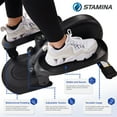 Stamina Inmotion E1000 Exercise Leg Equipment, Compact Lower Body ...