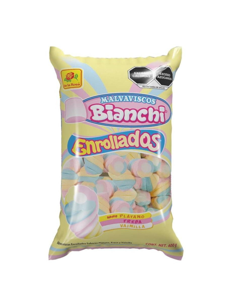 Pack de 15 Bombón La Rosa Bianchi Enrollados de 400 GR La Rosa Bolsa ...