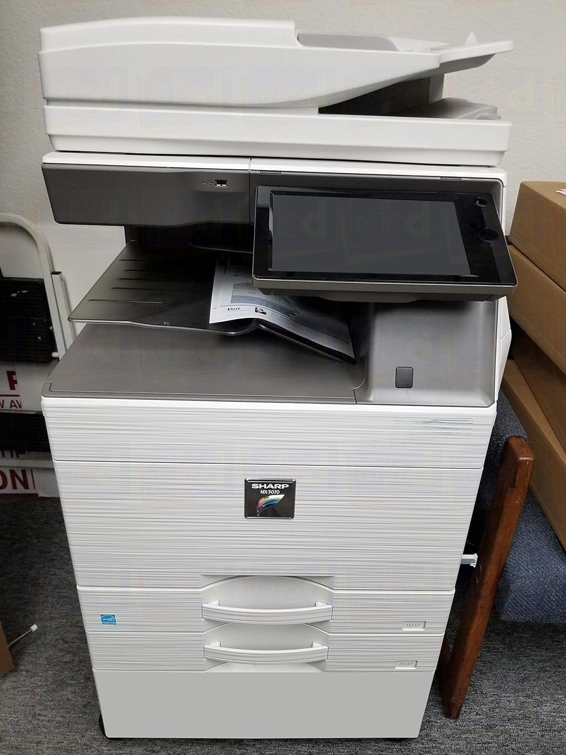 Restored Sharp MX-3070N Color Laser Multifunction Copier – 30 PPM, Copy ...