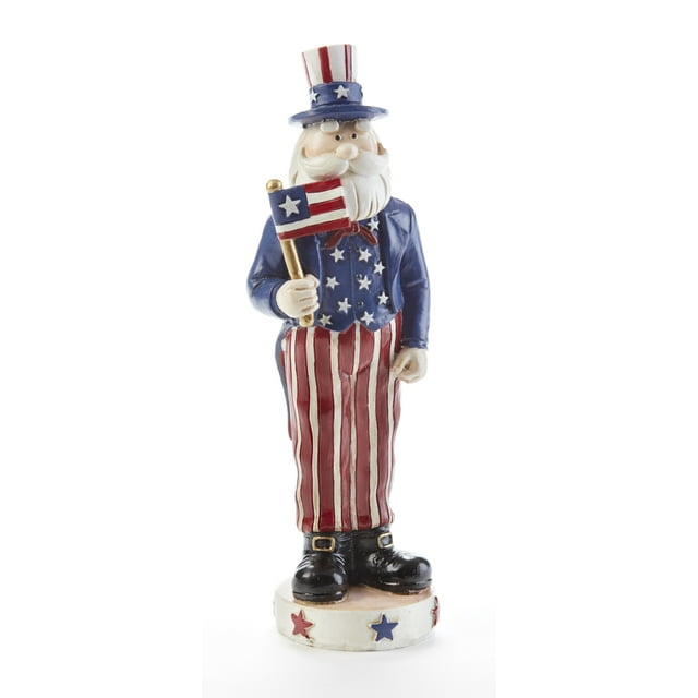 7.7" Resin Americana Uncle Sam - Walmart.com